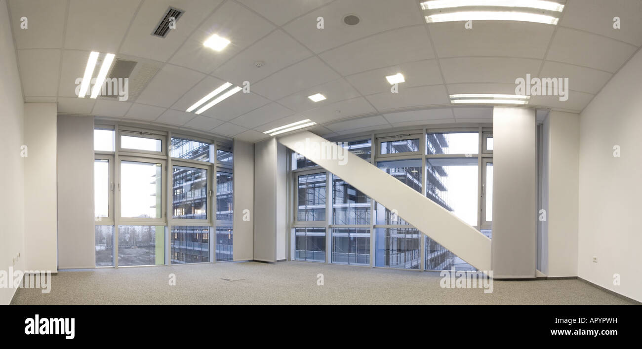 Empty office ready to move in Stock Photo - Alamy