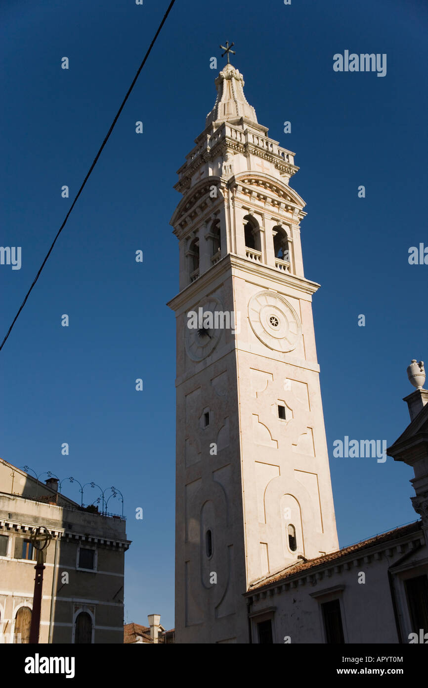 Church tower of Santa Maria Formosa, Venice, Italy Stock Photo - Alamy