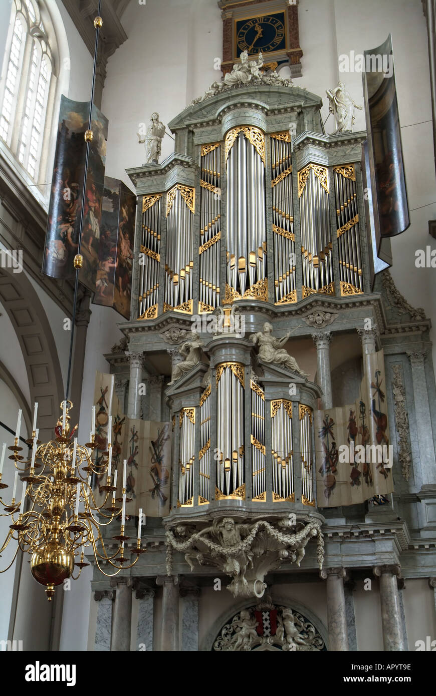 Westerkerk amsterdam interior hi-res stock photography and images - Alamy