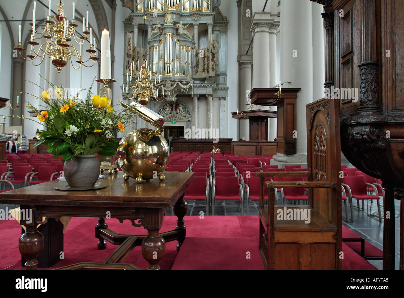 Westerkerk amsterdam interior hi-res stock photography and images - Alamy