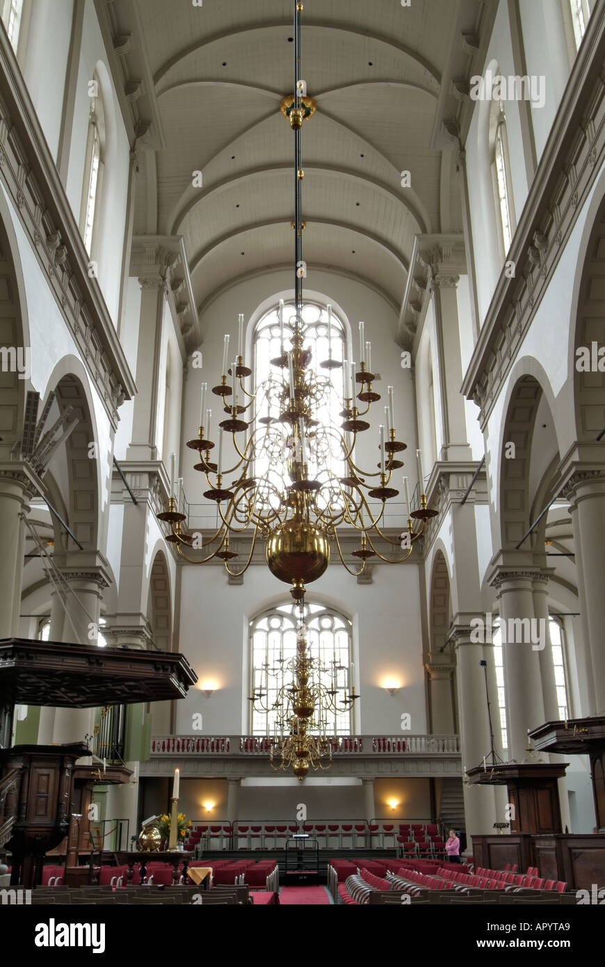 Westerkerk amsterdam interior hi-res stock photography and images - Alamy