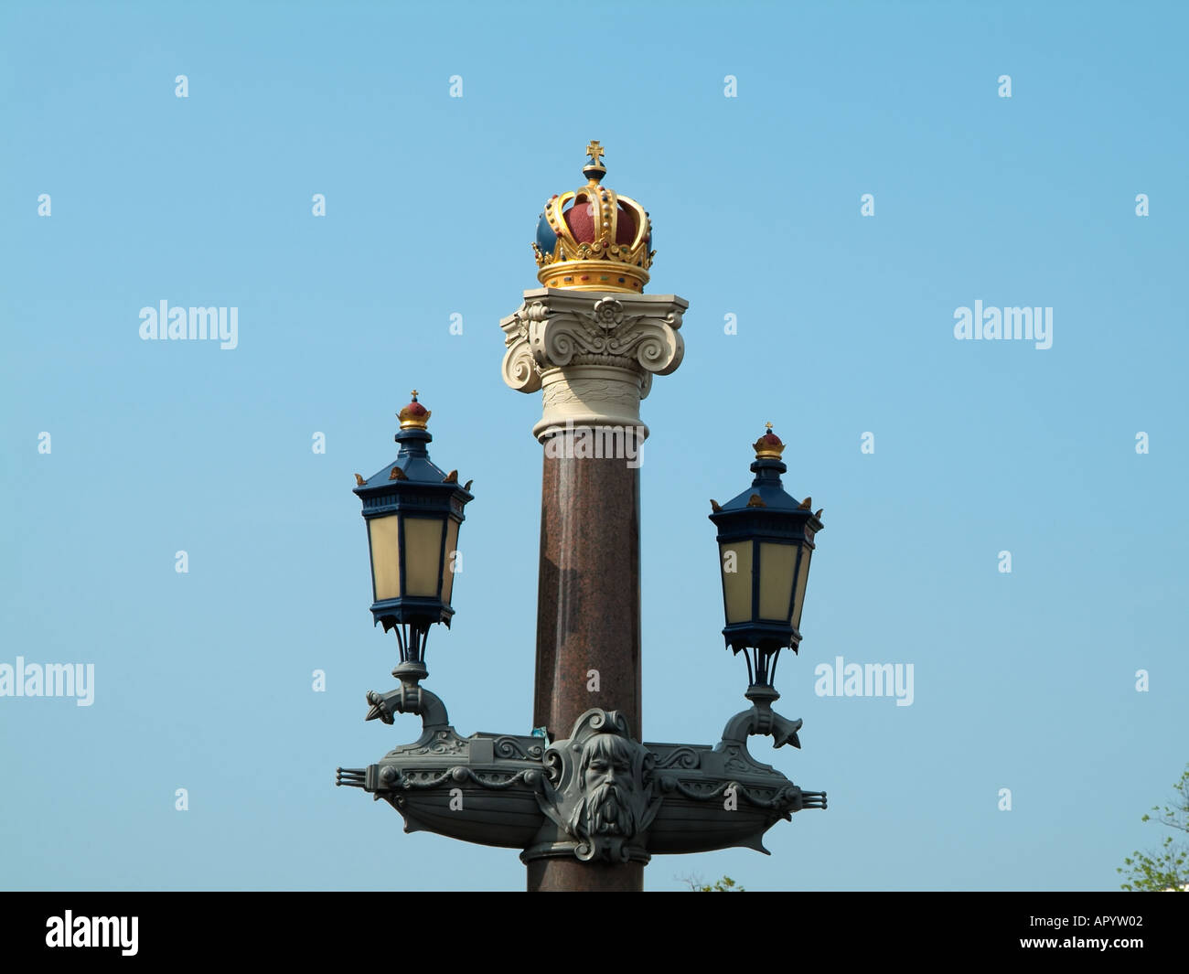 Lamp post Amsterdam Holland The Netherlands Stock Photo - Alamy