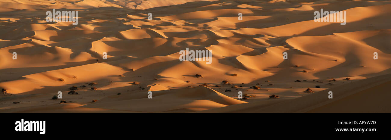 Idehan Ubari sand sea at sunset, Sahara Desert, Libya Stock Photo - Alamy