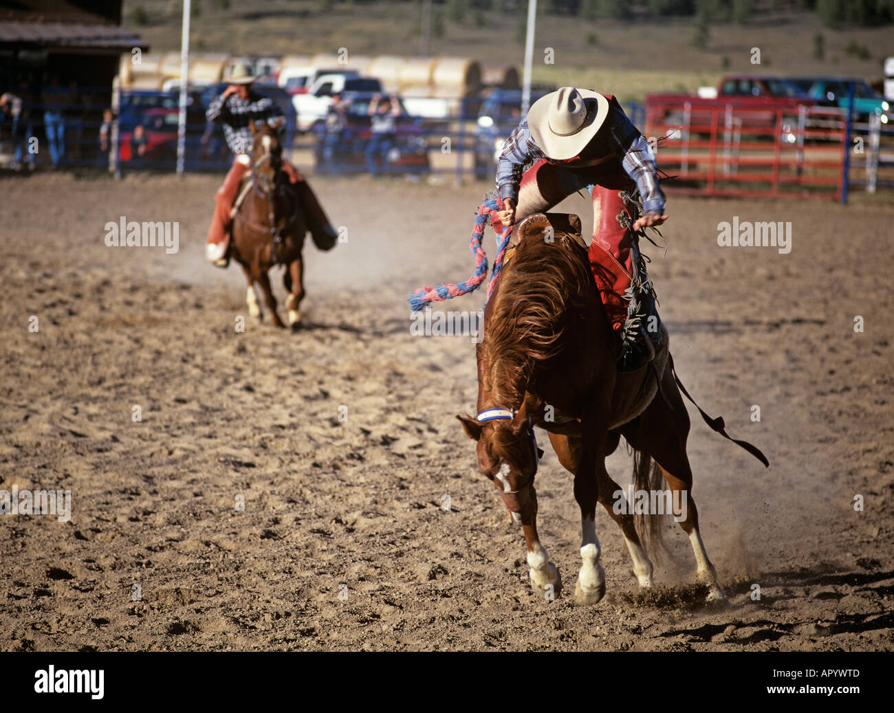 Rodeo fences hi-res stock photography and images - Alamy