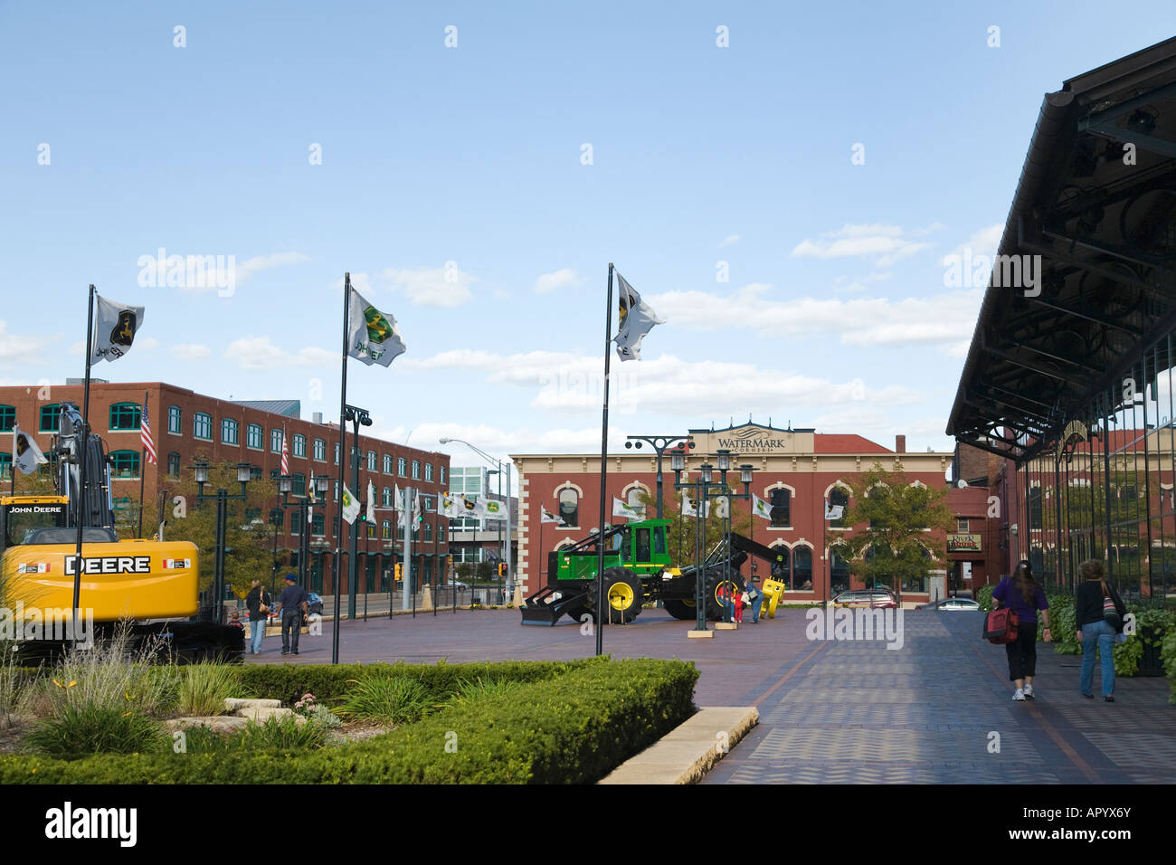 Illinois moline john deere pavilion hi-res stock photography and images ...