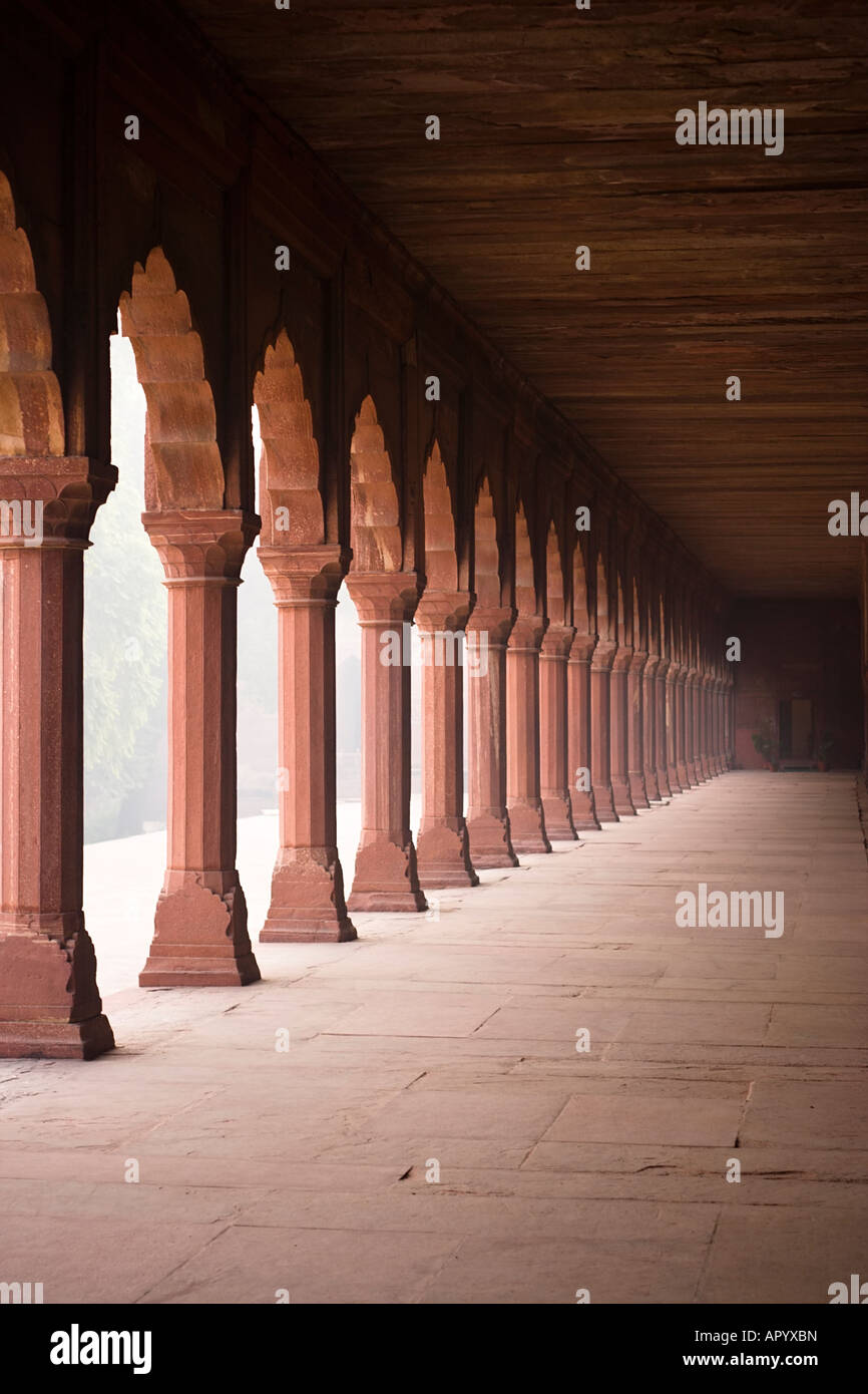 Agra india taj mahal walkway hi-res stock photography and images - Alamy
