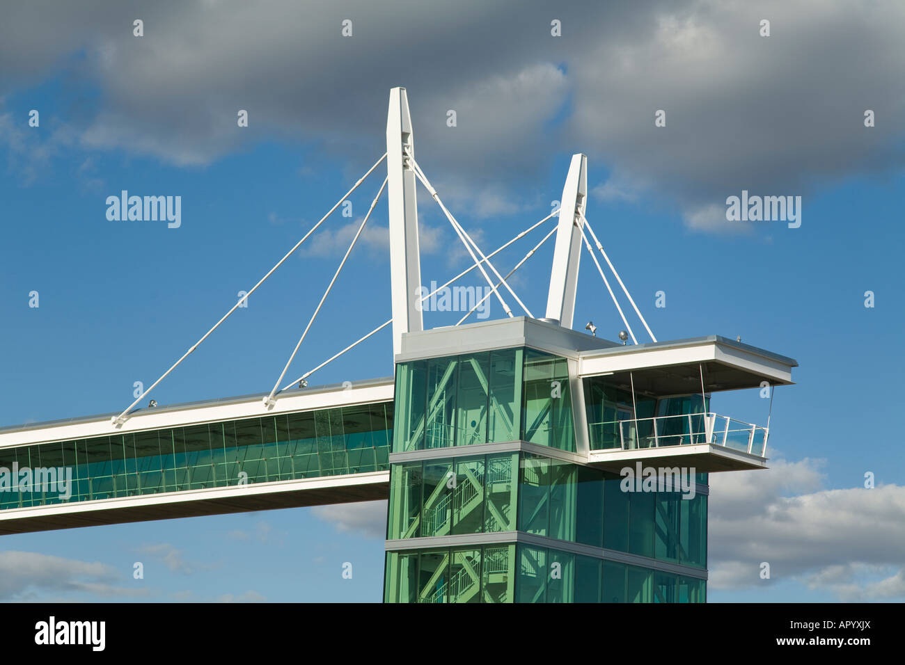 IOWA Davenport Skybridge elevated pedestrian walkway connecting ...