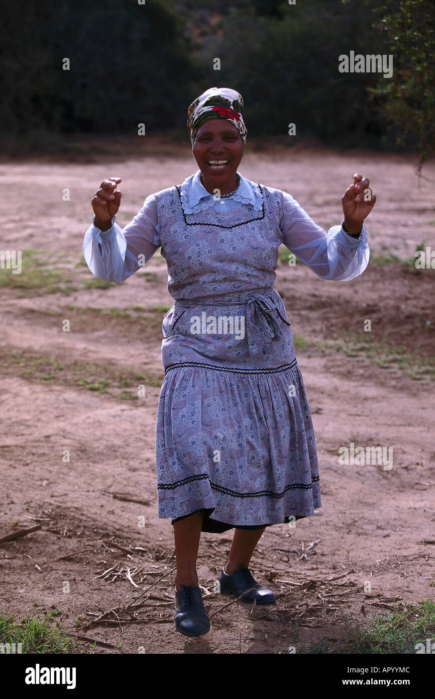 Dancing woman, Port Elizabeth South Africa Stock Photo - Alamy