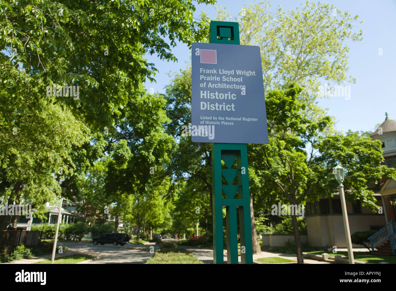 Historic district sign hi-res stock photography and images - Alamy