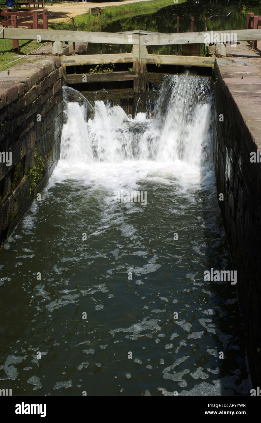 Sluice gate wooden hi-res stock photography and images - Alamy