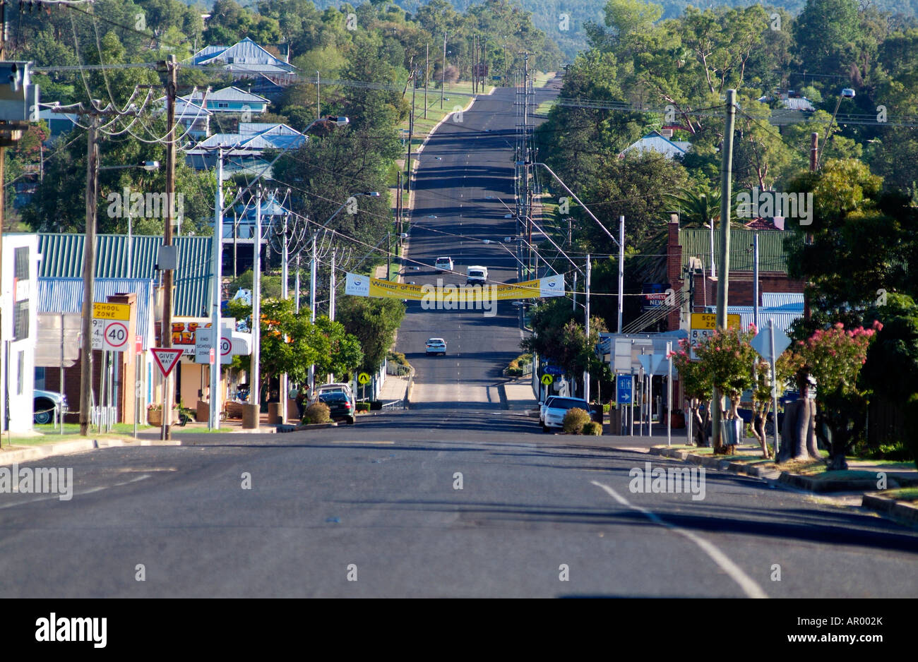 Australia New South Wales Warialda scenes Stephen St photos by Bruce ...