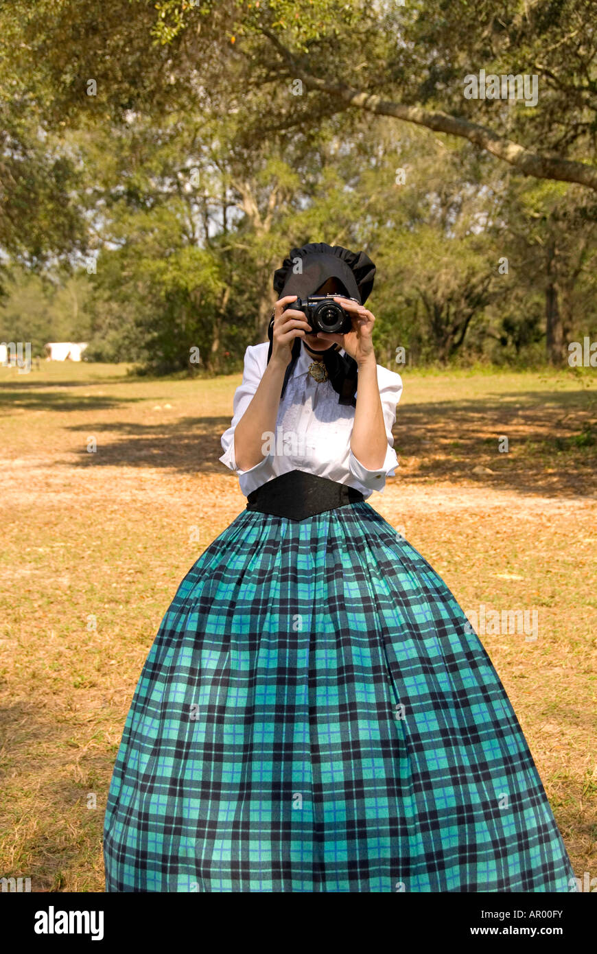 Civil war battle reenactment of Townsends in Mt. Dora Florida Stock ...