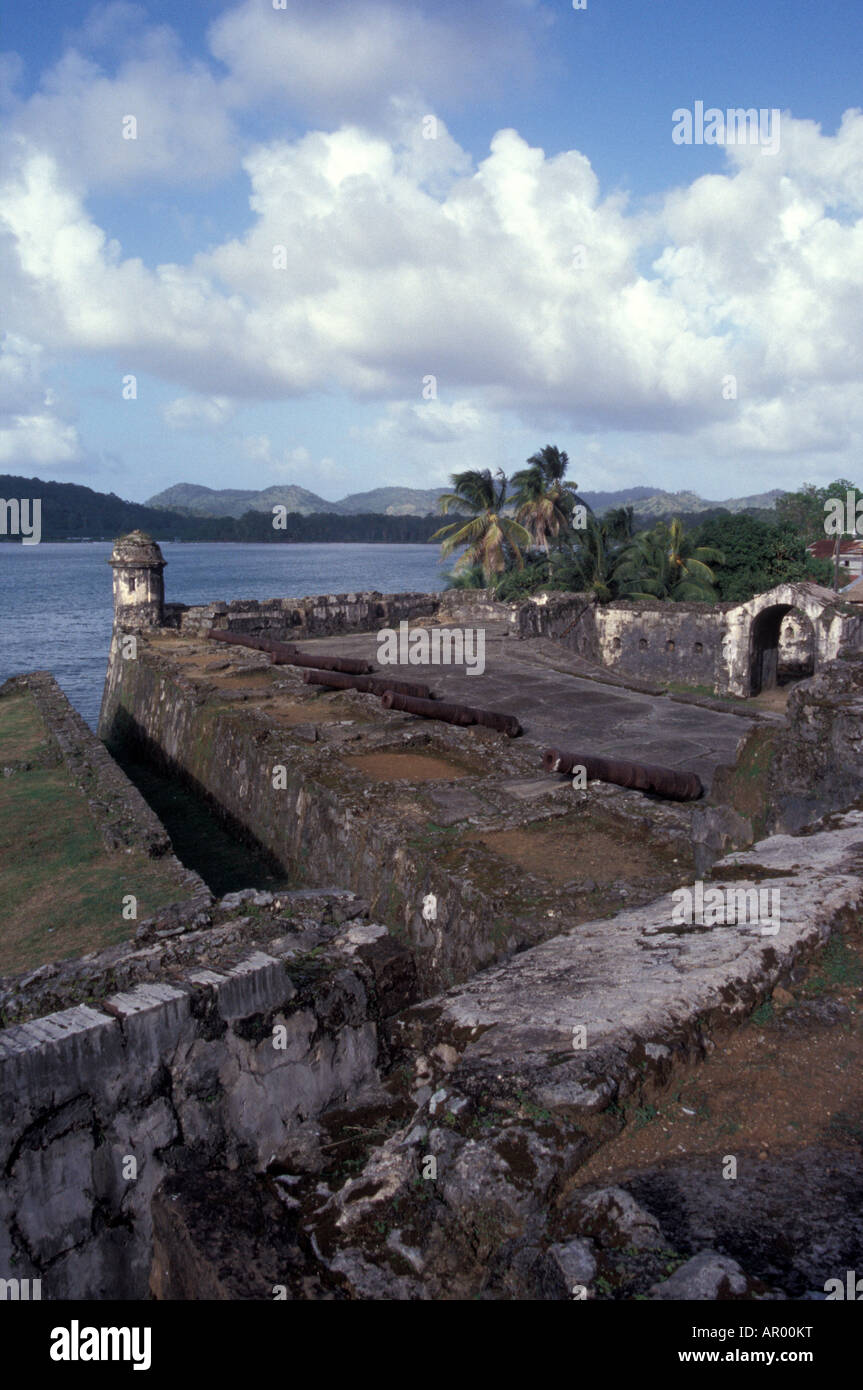 Fuerte Santiago 18th century Spanish colonial fort in Portobelo, Panama ...
