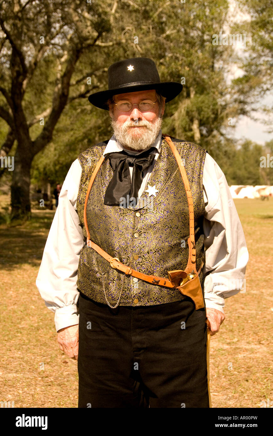 Civil war battle reenactment of Townsends in Mt. Dora Florida Stock ...