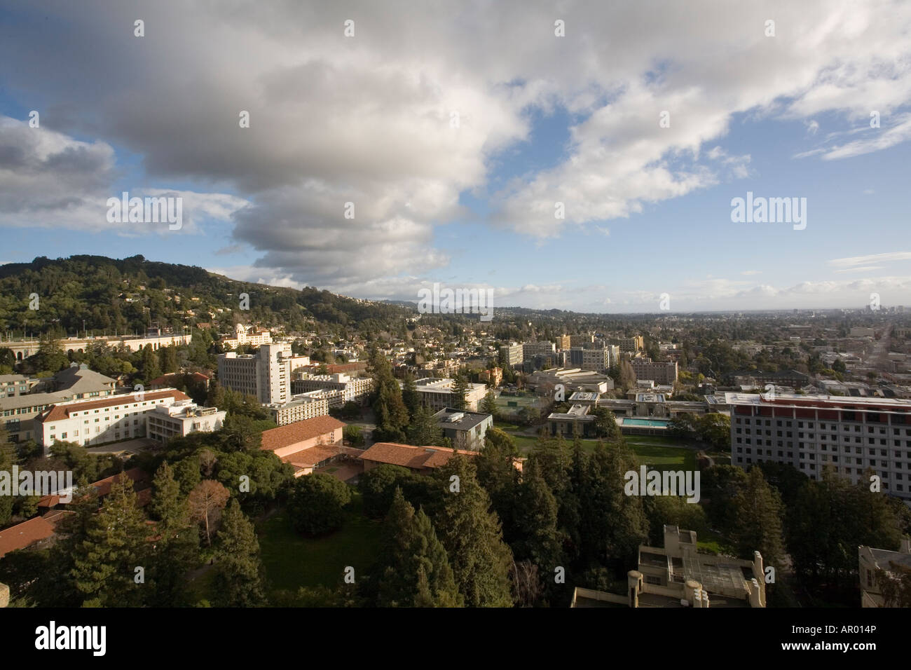 Ariel view of Berkeley Stock Photo - Alamy