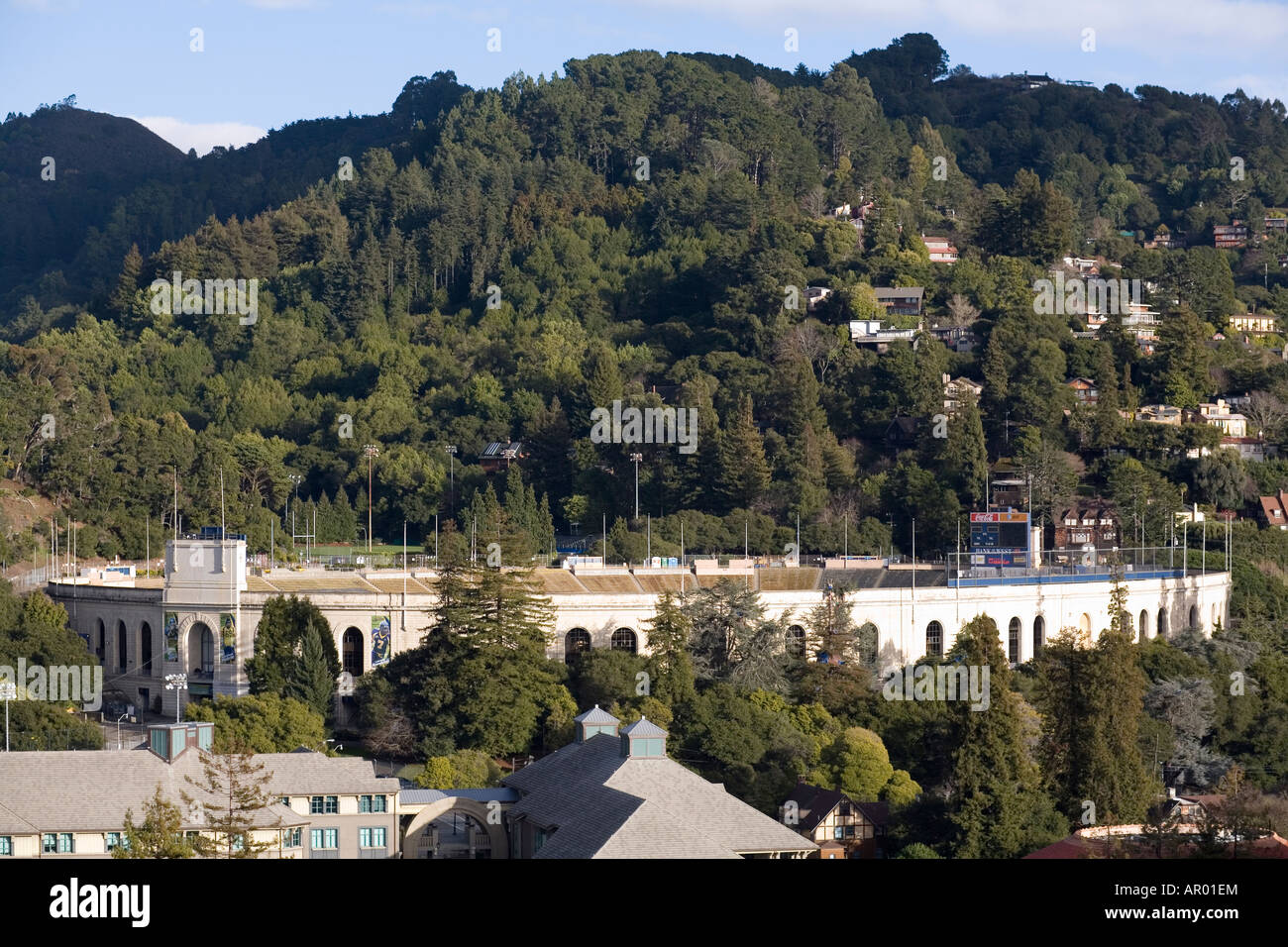 Memorial Stadium, UC Berkeley, CA (semi-arial view Stock Photo - Alamy