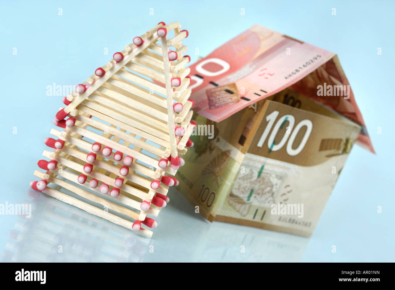 Matchstick model house hi-res stock photography and images - Alamy