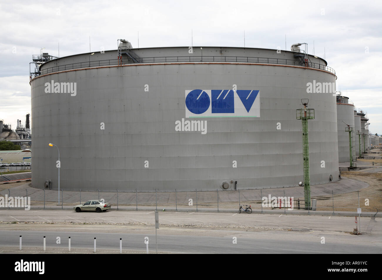 OMV Refinery, Schwechat, Vienna, Austria Stock Photo - Alamy