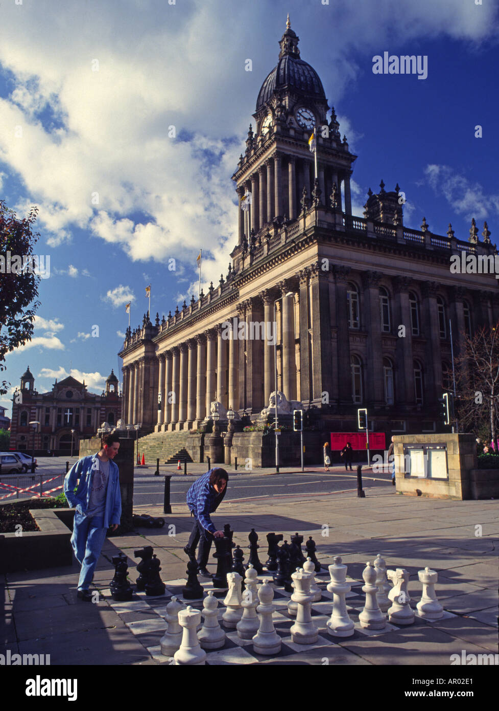 The Victorian City Hall Leeds Yorkshire Stock Photo - Alamy