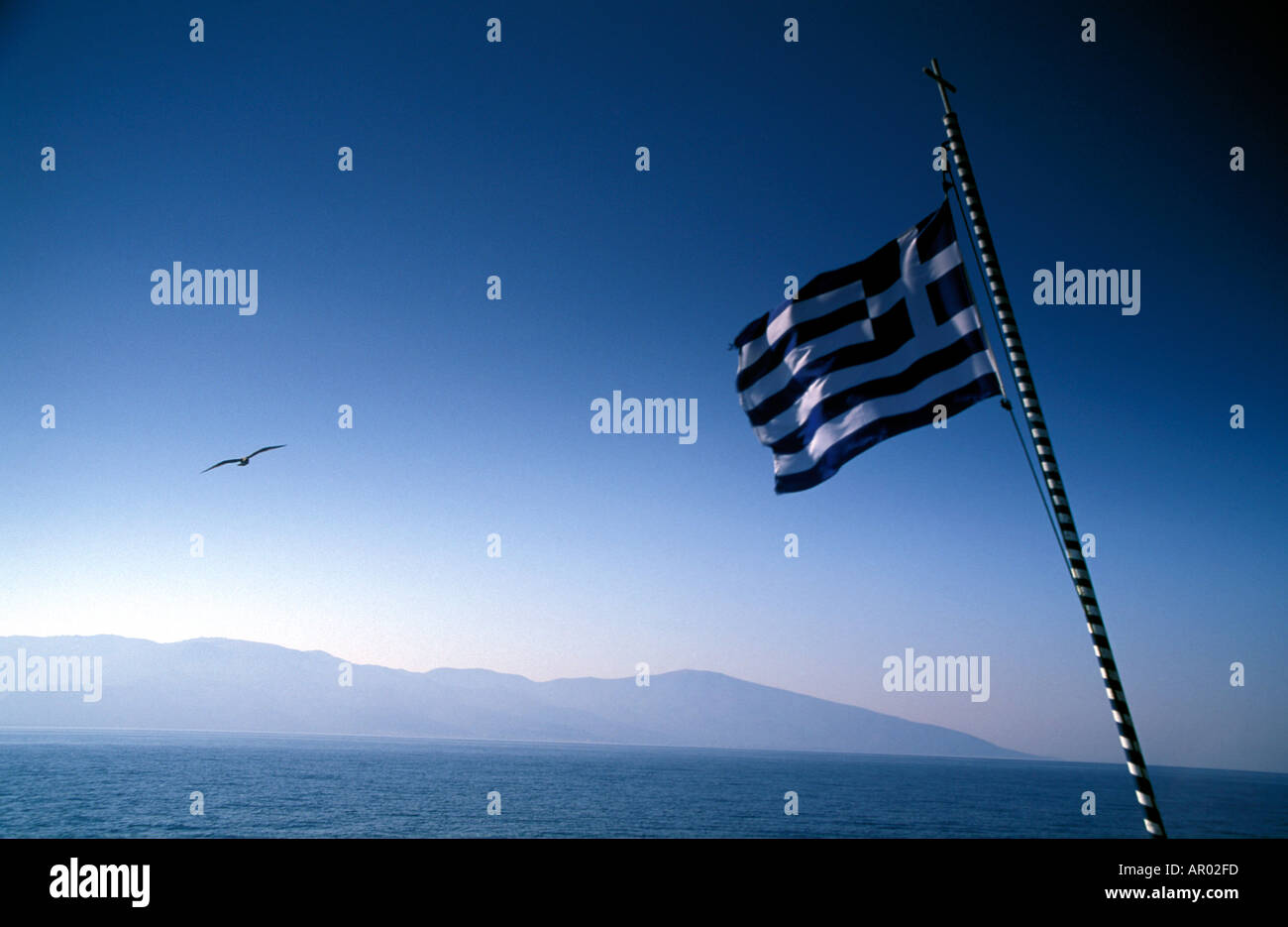 Greek flag greece hi-res stock photography and images - Alamy