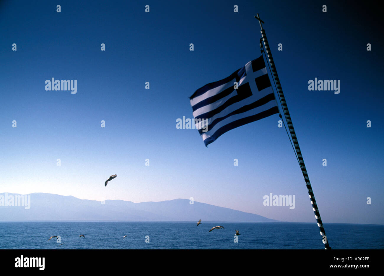 Greek flag greece hi-res stock photography and images - Alamy