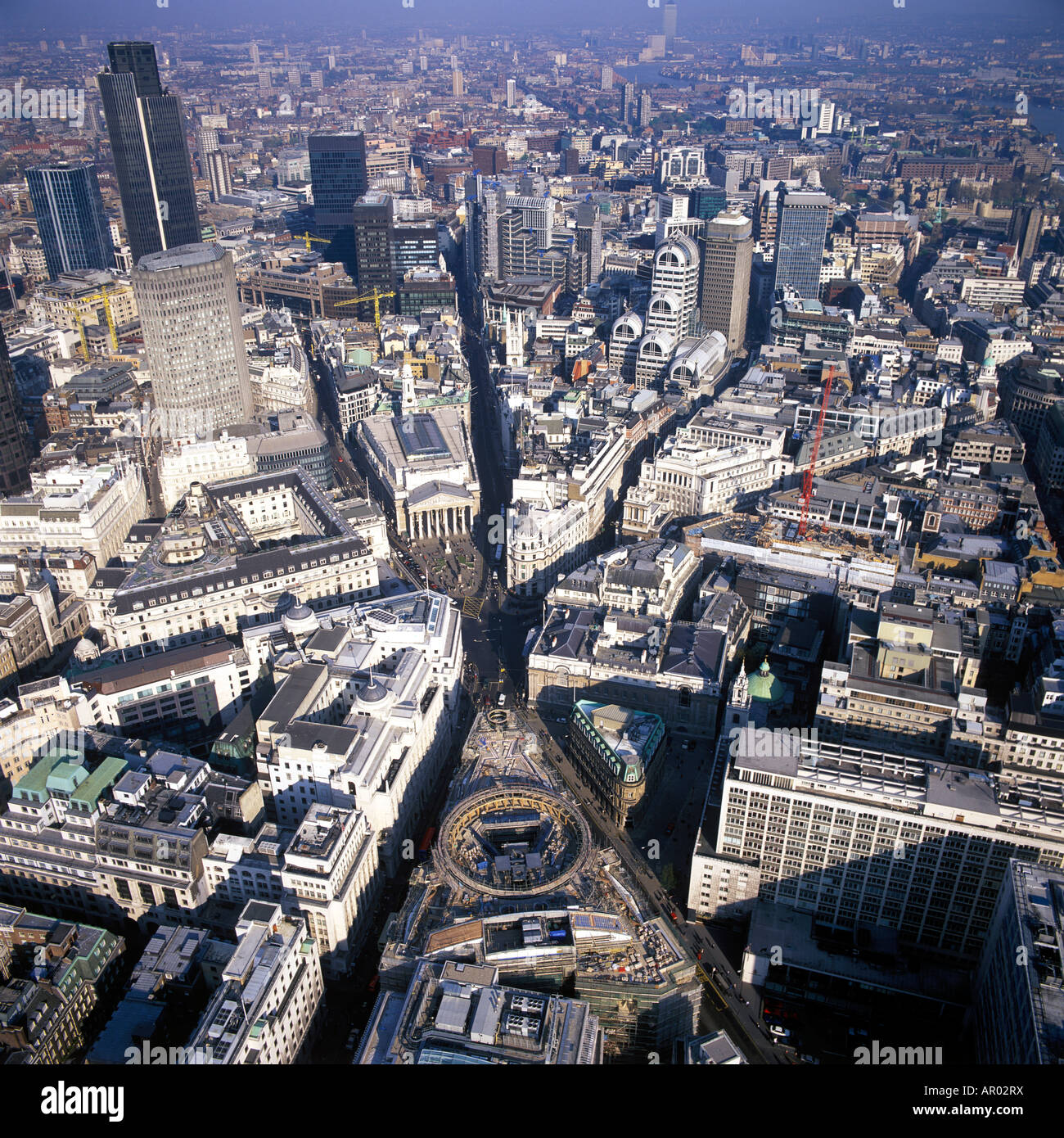 Aeriel view of the City of london Stock Photo - Alamy