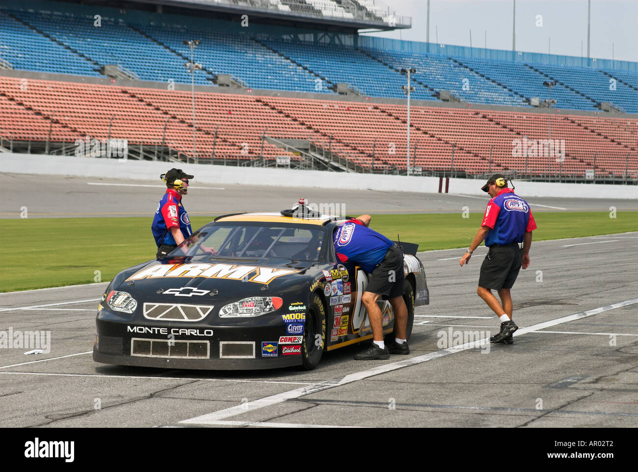 Racing car on the Daytona Speedway, Daytona Beach, Florida, USA Stock ...