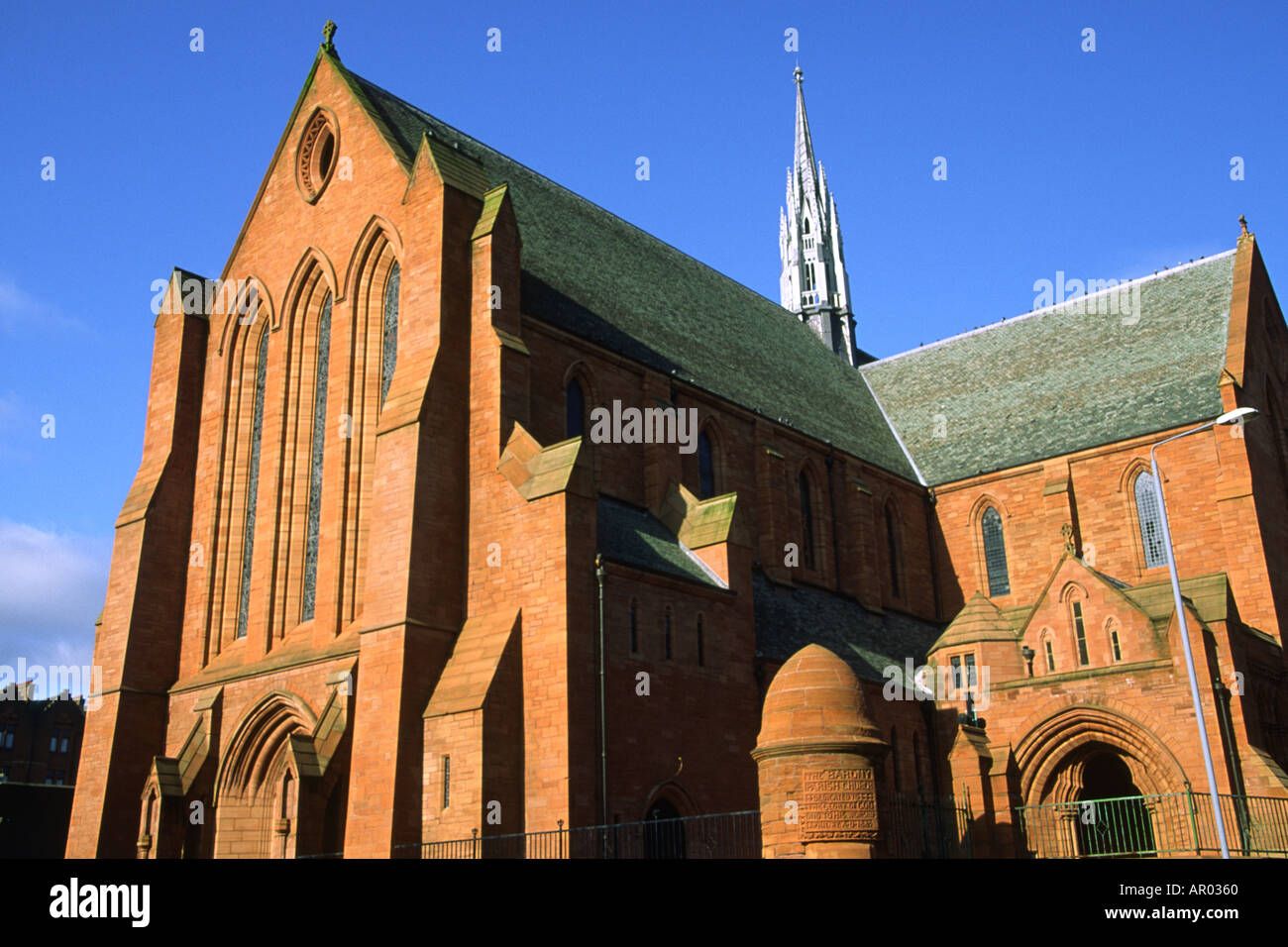 Strathclyde University Barony Graduation Hall Glasgow Scotland Stock ...