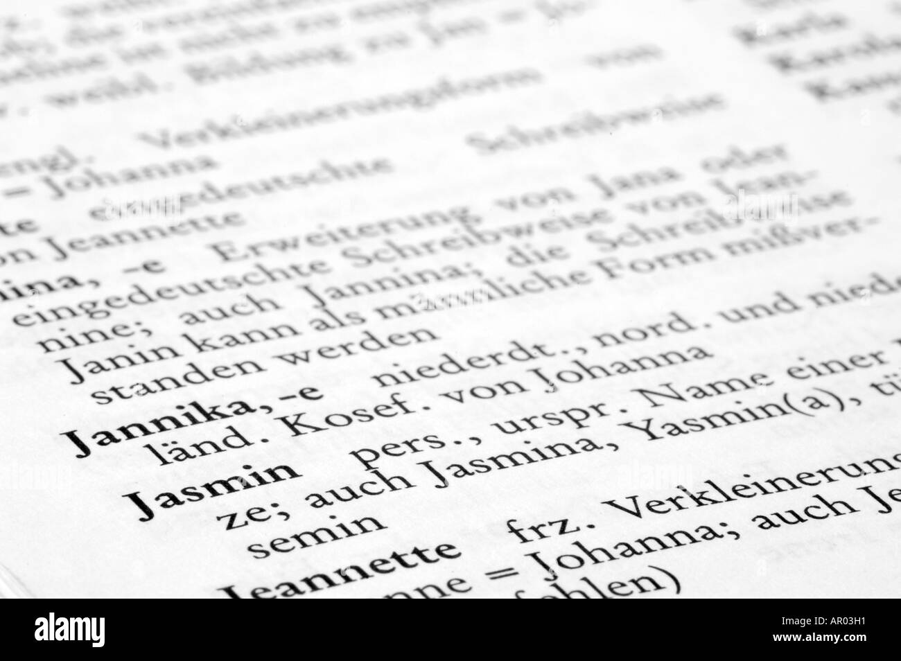 German First Names Stock Photo Alamy German First Names Stock Photo Alamy