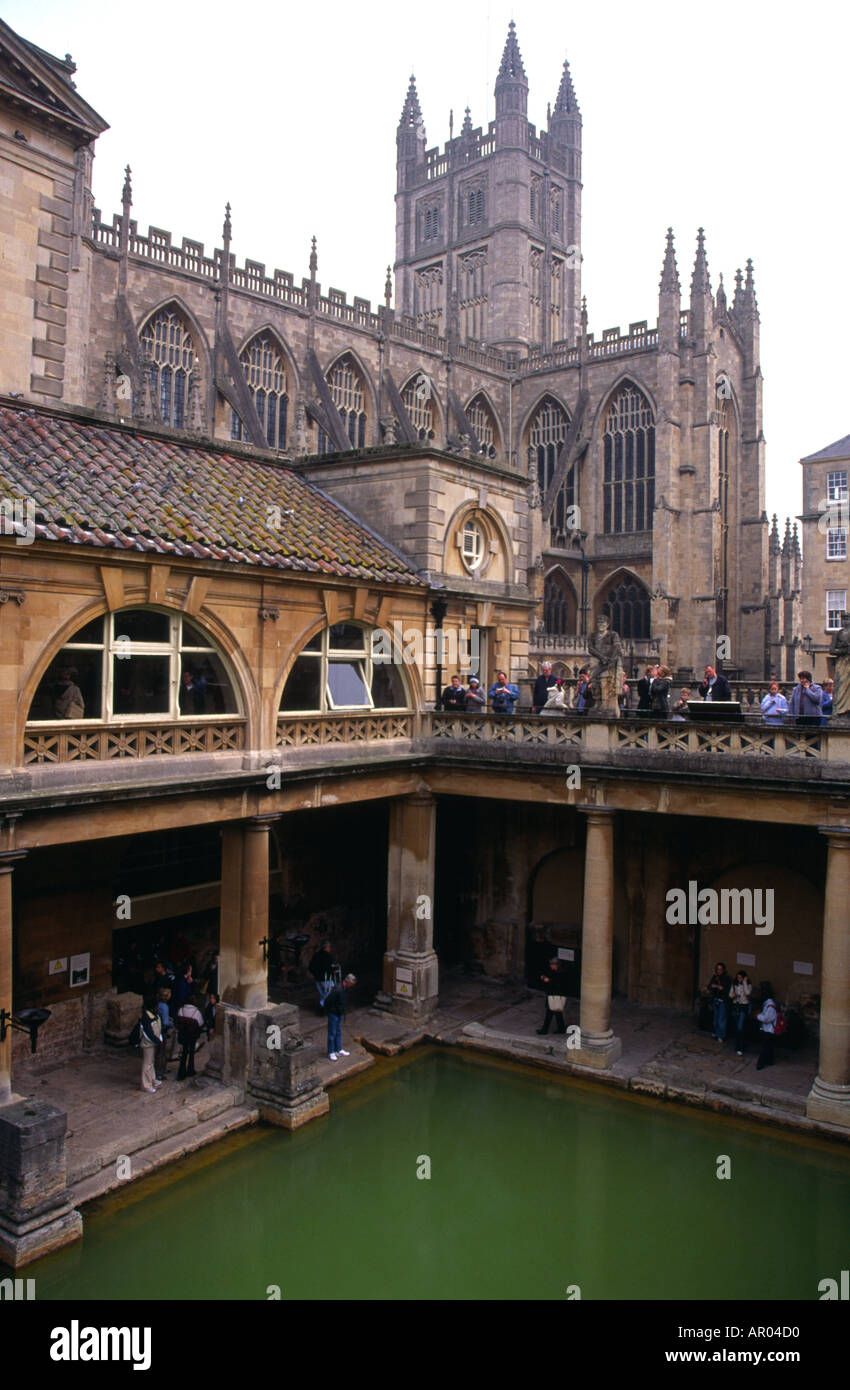 Roman Baths Bath Somerset England Stock Photo - Alamy