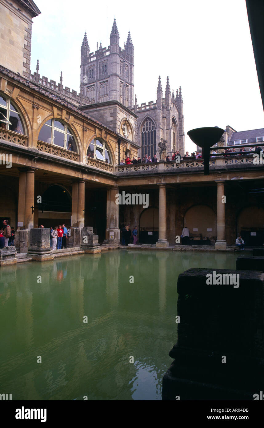 Roman Baths Bath Somerset England Stock Photo - Alamy