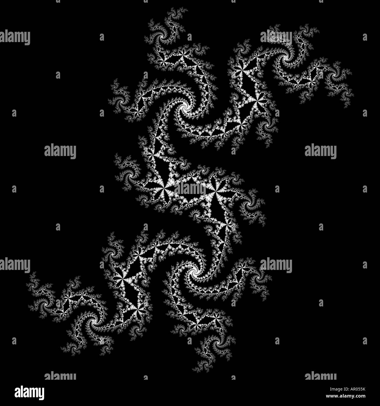 A simple, symmetric, ever-detailed julia set Stock Photo - Alamy