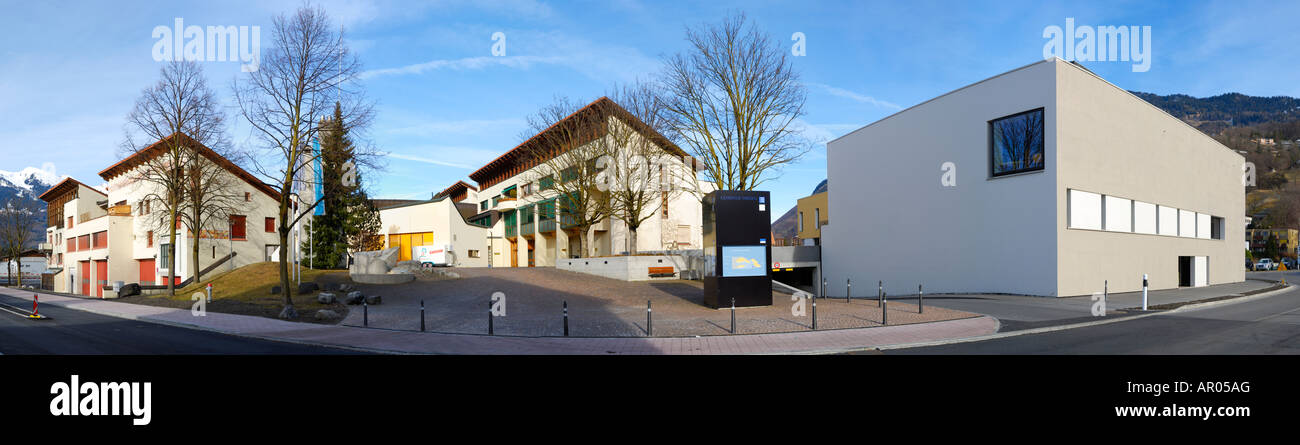 Gemeinde / Municipality buildings, Triesen LI Stock Photo - Alamy