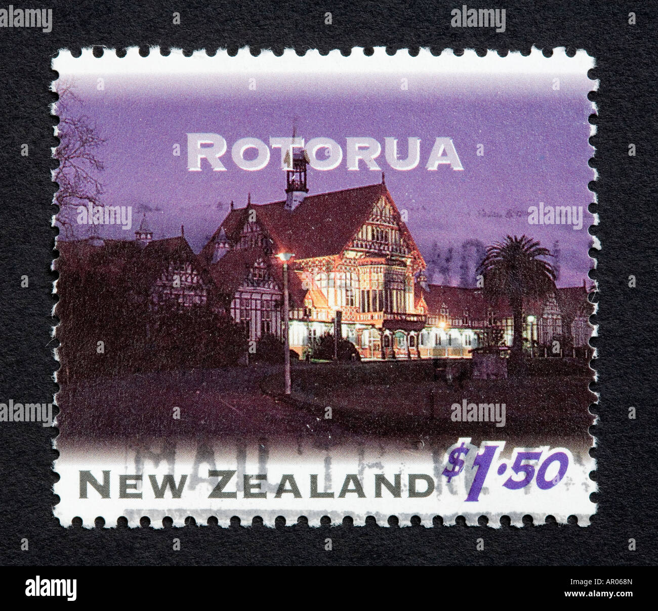 New Zealand postage stamp Stock Photo - Alamy