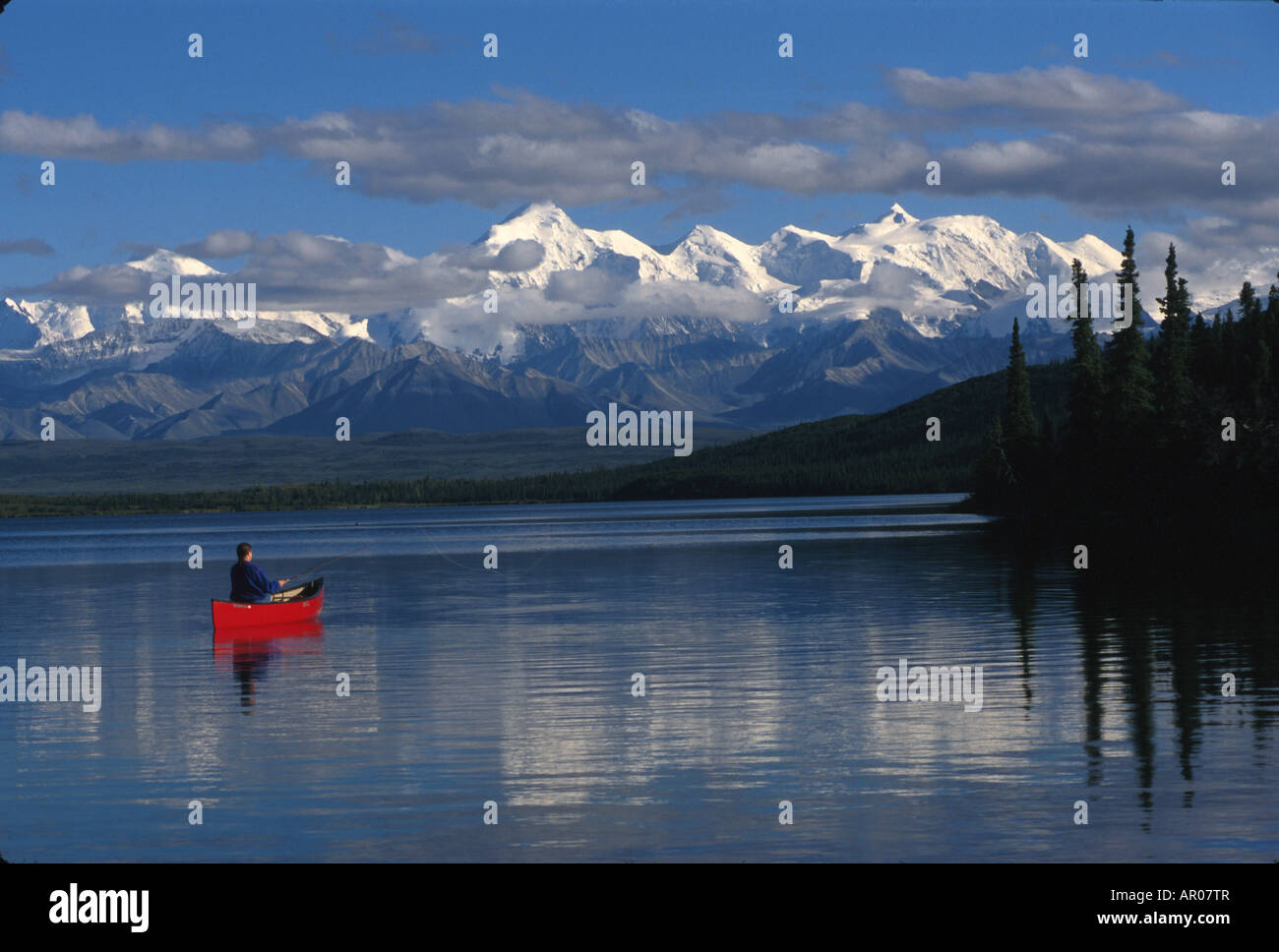 Canoeist denali hi-res stock photography and images - Alamy