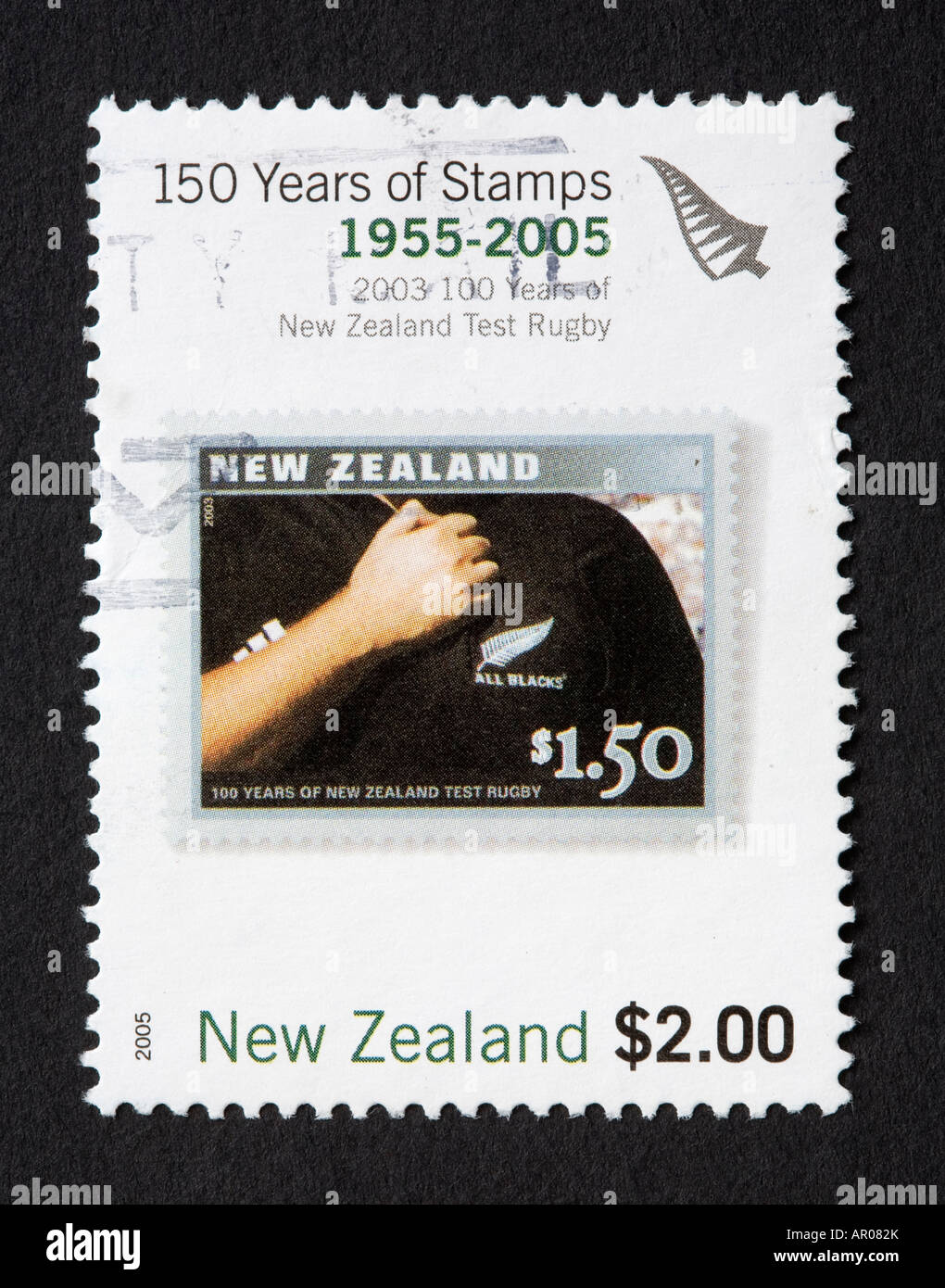 New Zealand postage stamp Stock Photo - Alamy