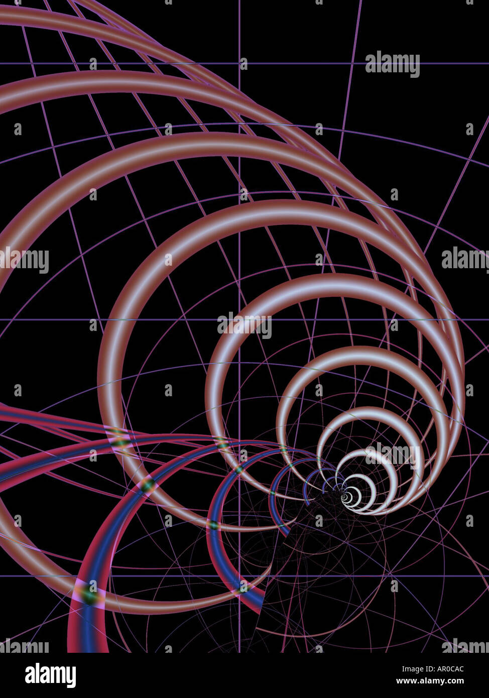 Spiral conceptual design hi-res stock photography and images - Alamy