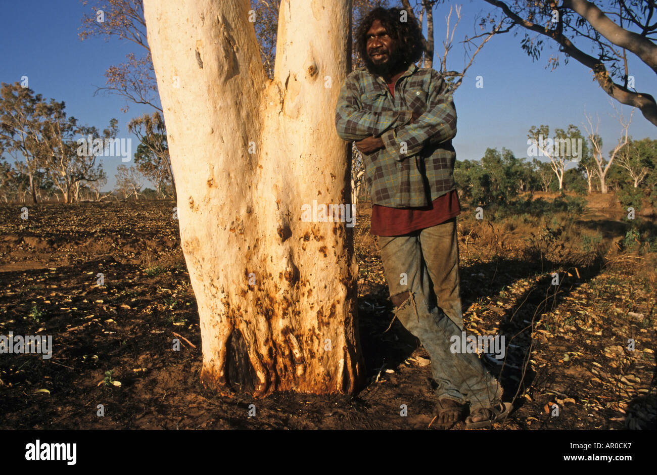 Aboriginal stockmen, Gibb River Station, Kimberle, Australien, West ...