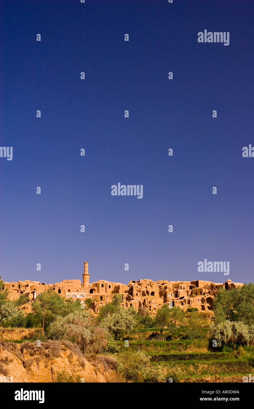 The ghost town of Koporak Yazd Iran Stock Photo - Alamy