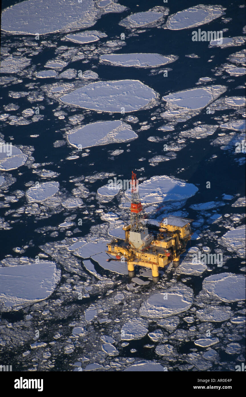 Cook inlet oil rig hi-res stock photography and images - Alamy