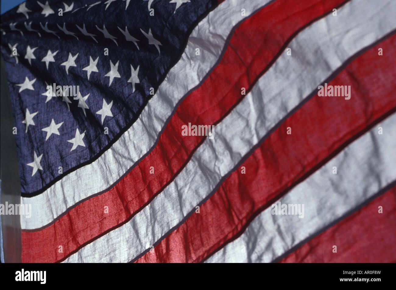 United States Flag close-up Stock Photo - Alamy