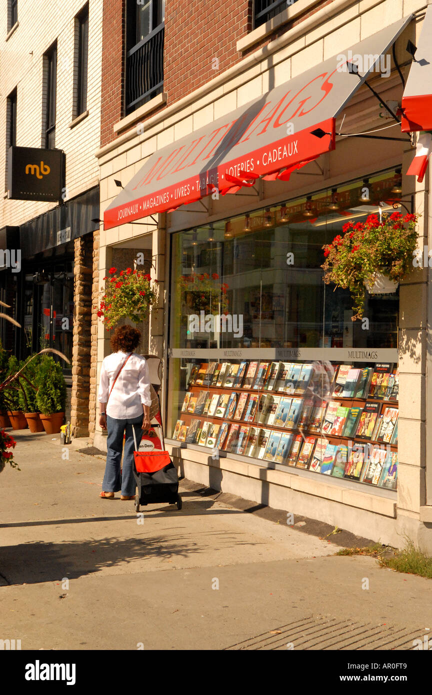 Bookstore Montreal Quebec canada Stock Photo - Alamy