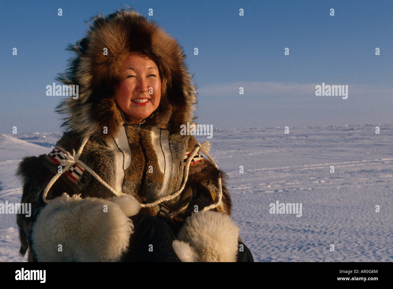 Native Alaskan Inupiat Woman In High Resolution Stock Photography and ...