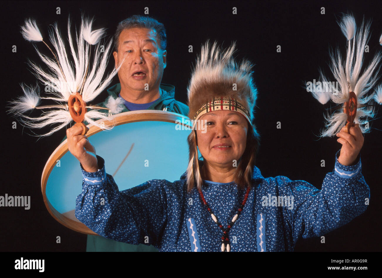 Yupik dance hi-res stock photography and images - Alamy