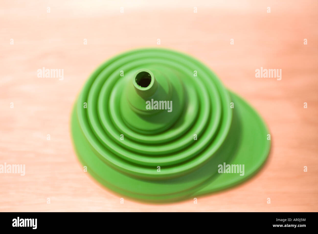 Rubber funnel by Normann-Copenhagen Stock Photo - Alamy