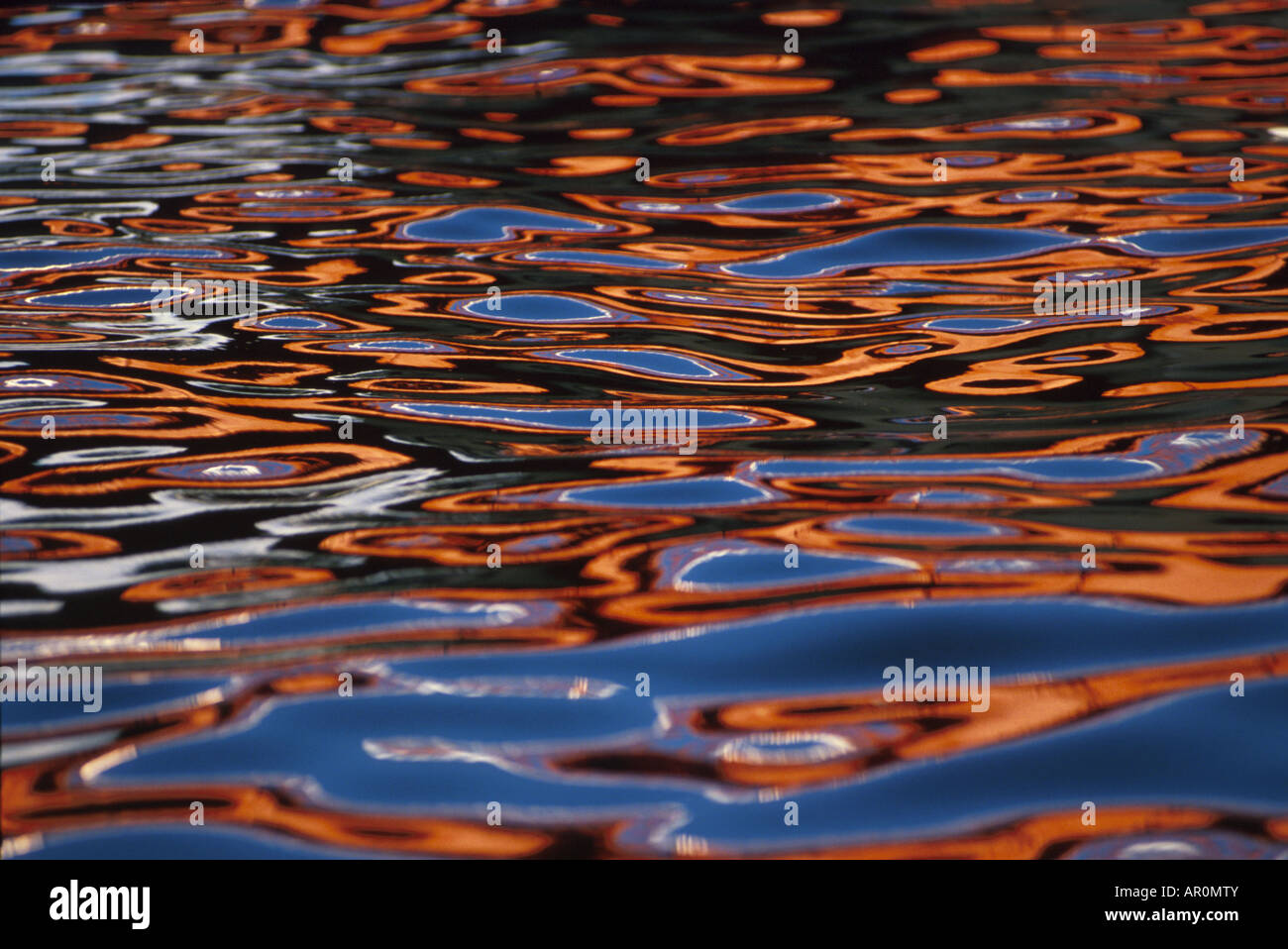 Water reflection abstract hi-res stock photography and images - Alamy