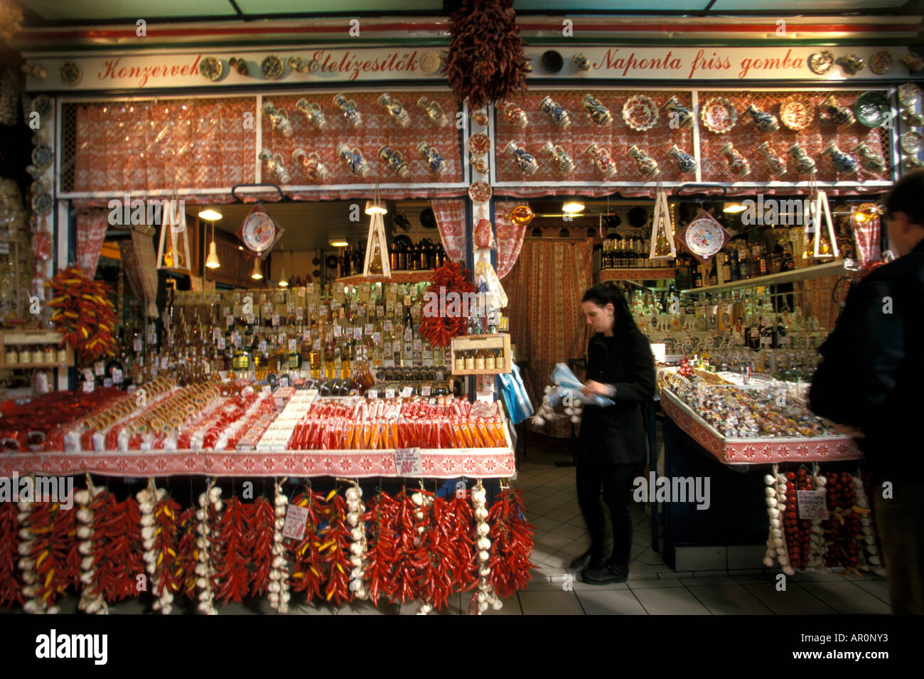 Market hall full food drink hi-res stock photography and images - Alamy