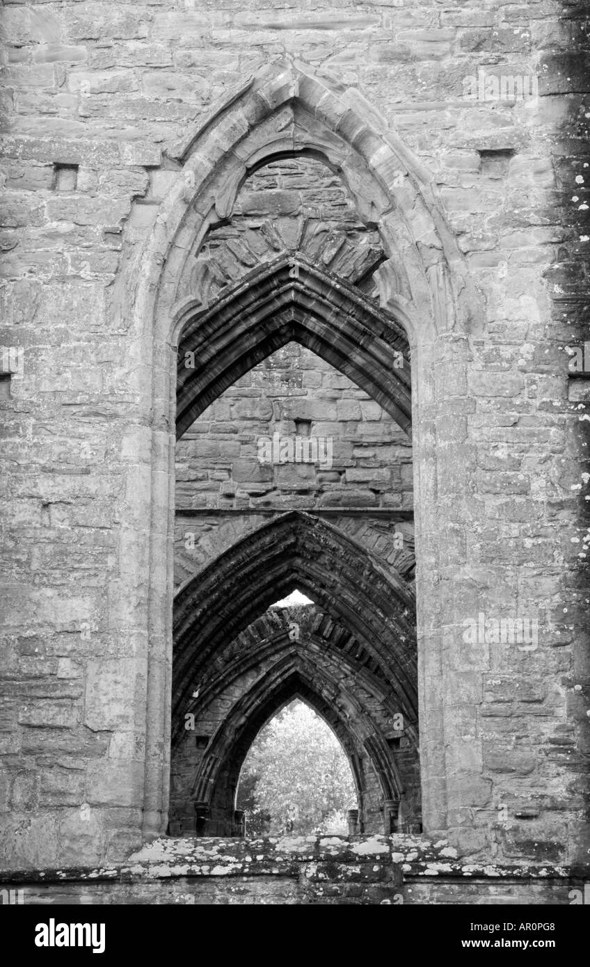 South wall arch Black and White Stock Photos & Images - Alamy