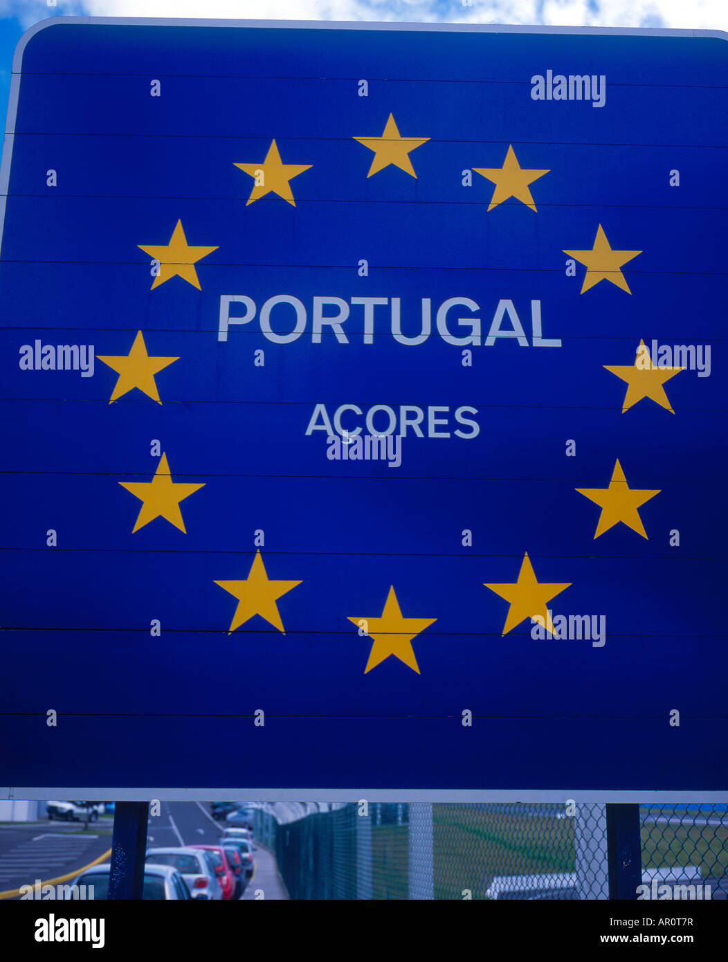 Sign portugal azores hi-res stock photography and images - Alamy