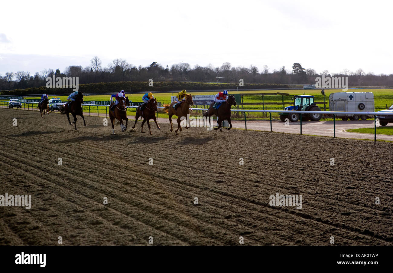Horse racing lingfield park races hi-res stock photography and images ...